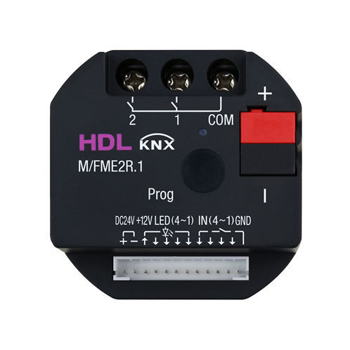 Home automation system switch actuator - M/FME2R.1 - HDL Automation Co., Ltd - KNX / built-in / home