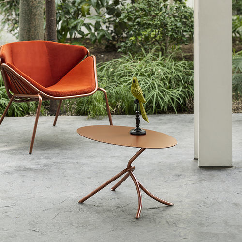 Contemporary coffee table - SKIN 0126 - Traba' - painted metal ...