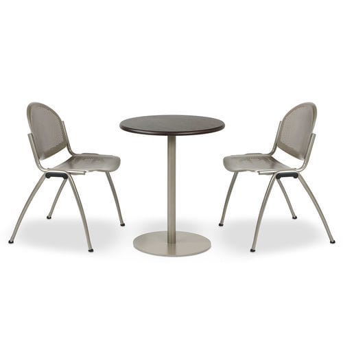 Contemporary visitor chair - IRON - TALIN SRL - indoor / metal / metal base