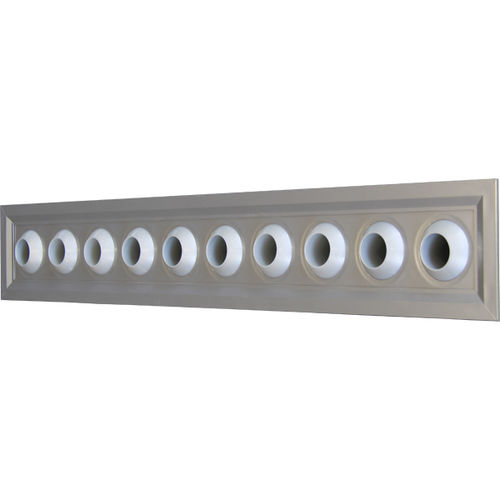 Ceiling air diffuser - BUGR - tecno-ventil SpA - linear / multi-nozzle