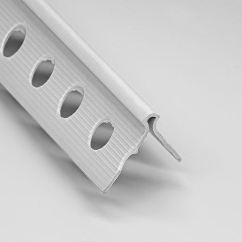 PVC edge trim - 35X33 - ALUMACER® - outside corner / for partition wall ...