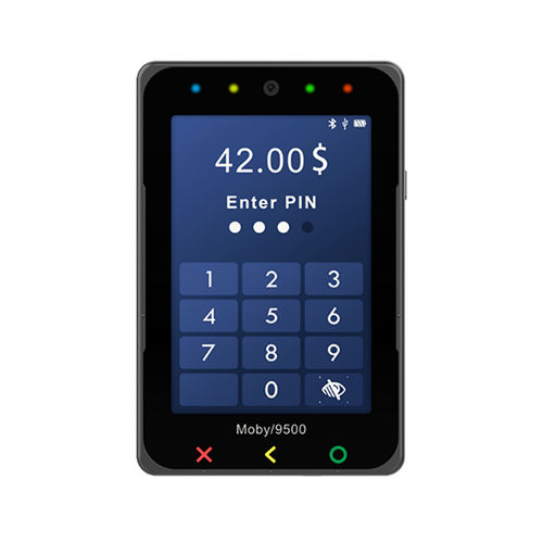 Smart card reader - Moby/9500 - Cortina Atelier - magnetic / payment ...