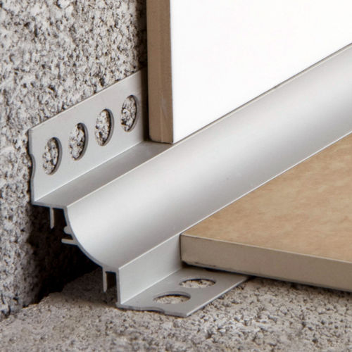 Aluminum edge trim - EUROCOVE 210A - Euroshrink - for tile / inside corner