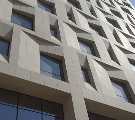 Panel cladding - Julipedra - natural stone / horizontal / 3D