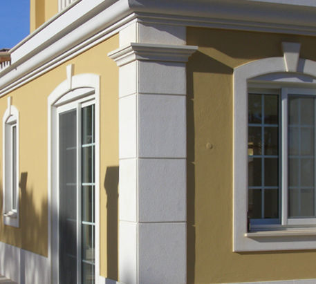 Ceiling cornice - Julipedra - facade / natural stone / modular