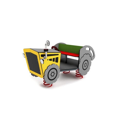 HDPE spring rocker - 3418S - Astrus Playgrounds - transport / 2-person