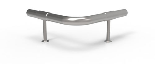 Protective barrier - SSB - Alvarado - fixed / steel / for public building