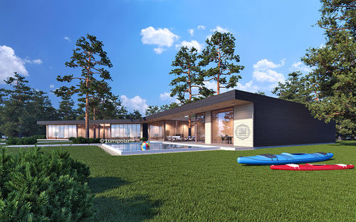 Standard model house - LA MANCHE 644 - Lumi Polar - modern / design ...