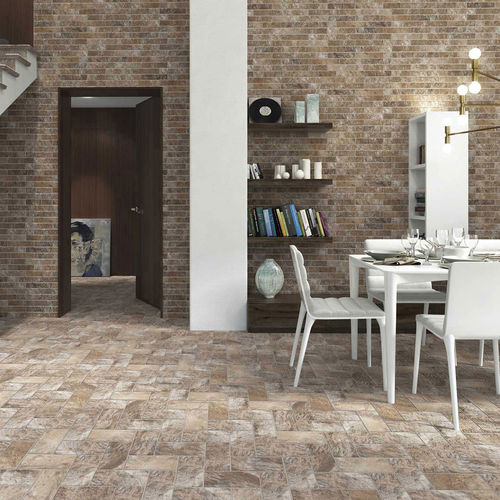 Ceramic tile - MANHATTAN MINK - Exagres - clinker / matte / enameled