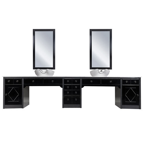 Contemporary dressing table - INDUSTRIAL - Ayala - laminate / for ...