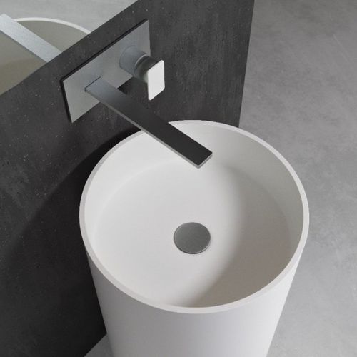 Free-standing washbasin - RIGEL - Riluxa - Solid Surface / without hole / without overflow