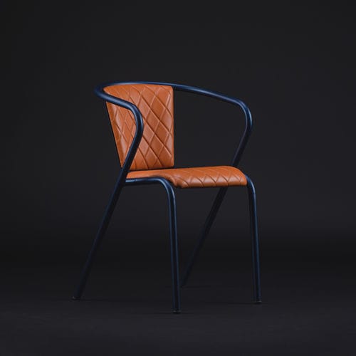 Contemporary chair - BICAchair GENTS - BICA chair - indoor / leather ...
