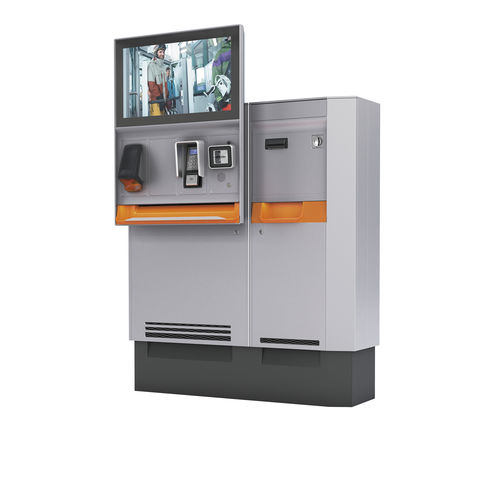 Ticket-printer with reader - Axess TICKET KIOSK 600 - Axess - with ...