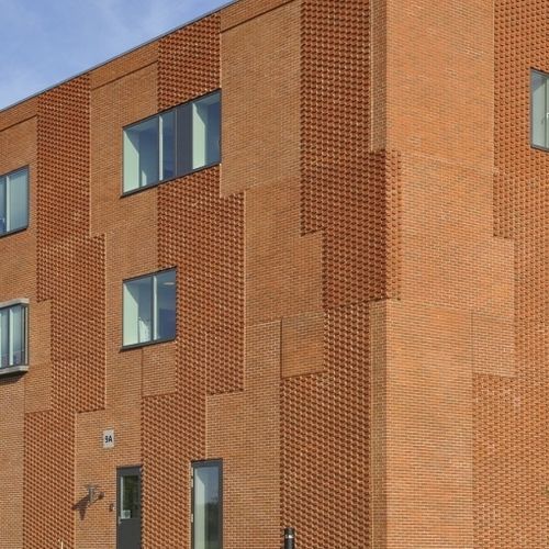 Clinker cladding brick - RT 483 - Randers Tegl A/S - clay / outdoor / glued
