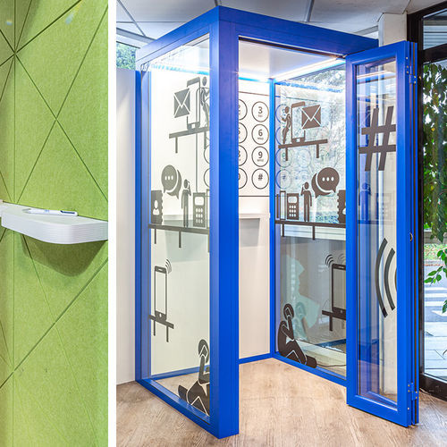 Office phone booth - Phone Box - ABCD INTERNATIONAL - for open plan ...