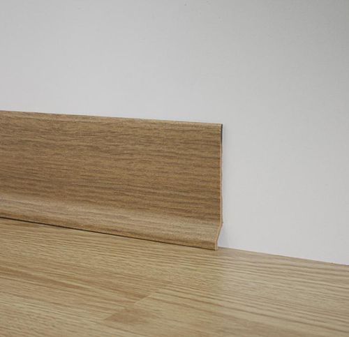 Beige baseboard - LINE 8600 - PROFILPAS - brown / foam / PP