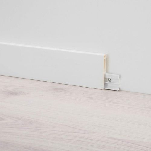 White baseboard - LINE 8613 - PROFILPAS - foam / wooden / PVC