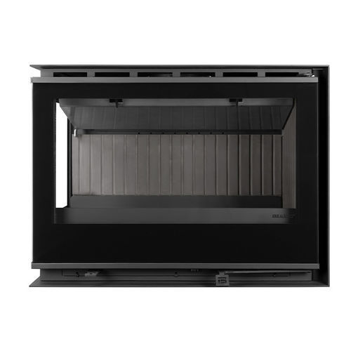 Corner fireplace insert - LLAMA CRISTAL 80 FRONTAL 2L - BELLIDO ...