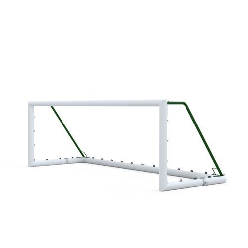Aluminum football goal - S12234 - SODEX SPORT - transportable / white ...