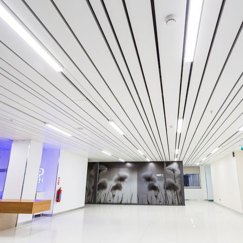 Metal suspended ceiling - MULTI SYSTEMS - BUTEM METAL - tile / panel ...