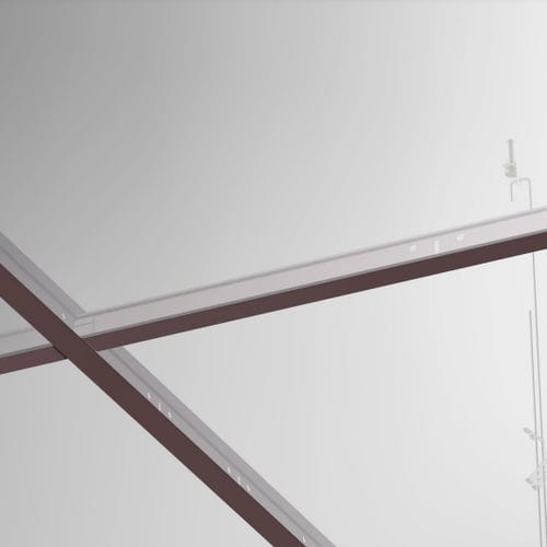 Metal suspended ceiling - T-15 LAY-IN SYSTEMS - BUTEM METAL - tile ...