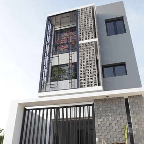 Perforated concrete block - VCB-012 MAZE-4 - Viet Tiles Corporation ...