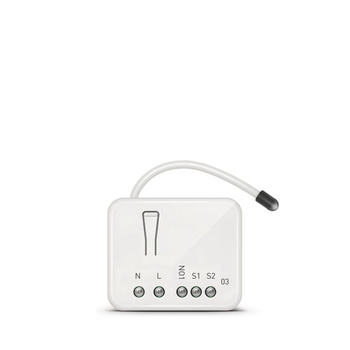 Home automation system switch actuator - MICRO - Zipato - DIN rail ...