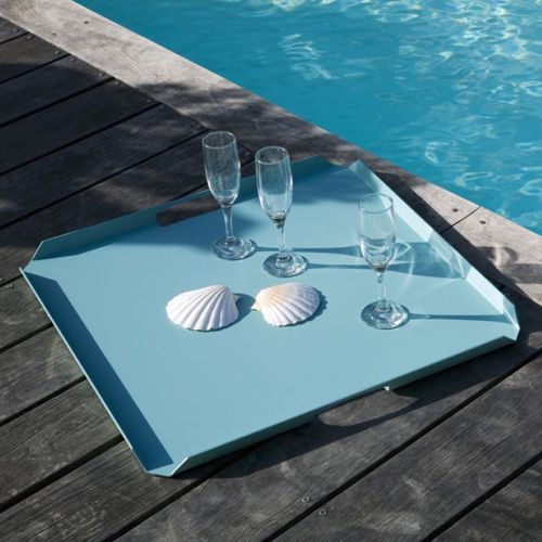 Aluminum serving tray - Ezeis - commercial / home / for swimming pool