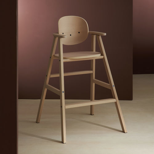 Extendable highchair - Growing Green - Nobodinoz - beech / solid wood