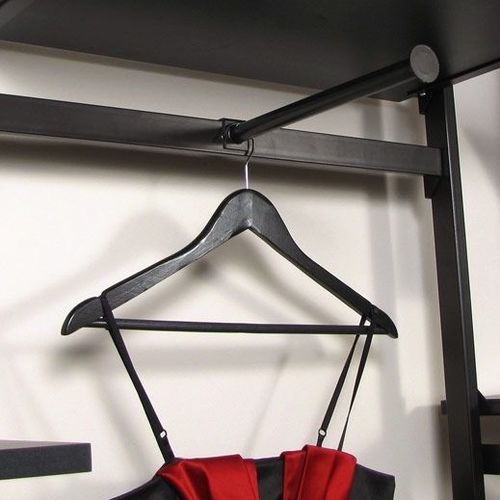 Clothing display rack - VRKDB4F-8SH-1H - UDIZINE.com - wall-mounted ...