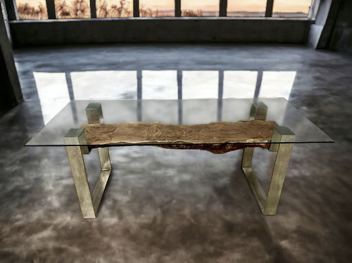 Original design dining table - TAUMEN34 - ARRELART - exotic wood ...