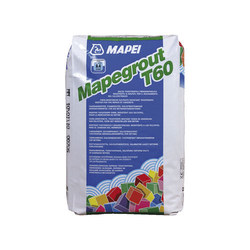 Repair mortar - MAPEGROUT T60 - MAPEI GB - for concrete / hydraulic ...