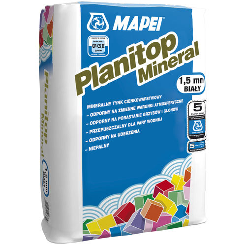 Finishing coating - PLANITOP MINERAL - MAPEI GB - indoor / outdoor ...