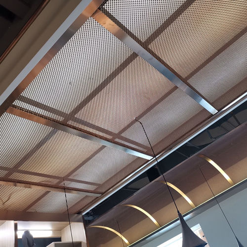 False ceiling woven wire fabric - XY-F1510 - Hebei Shuolong Metal ...