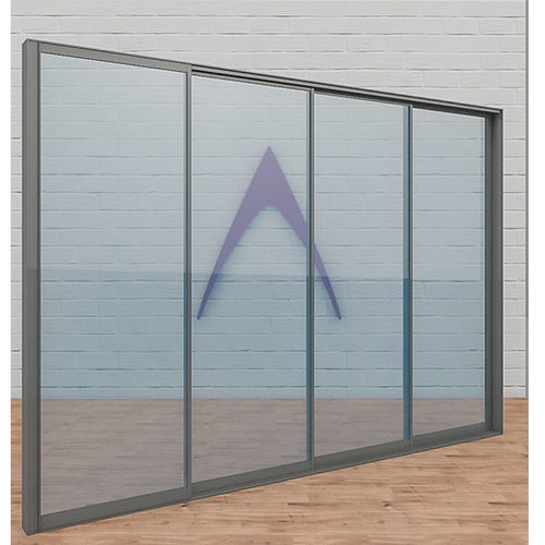 Glass windbreak panel - SLIDEMOTION - BYART GROUP - commercial