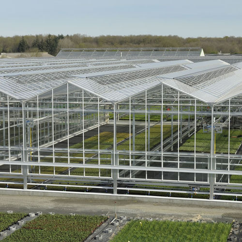 Commercial greenhouse - LARGE BAY - CMF GROUPE - gardening / multi span ...