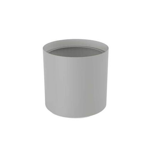 Stainless steel plant pot - CYLINDER - PLANTERWORX - aluminum / COR-TEN ...