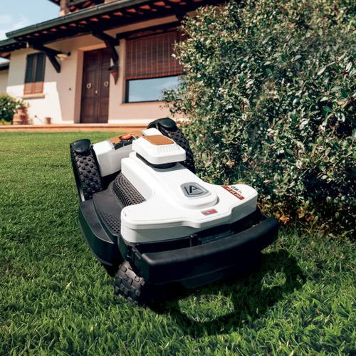 Robotic lawn mower - 4.36 Elite 4WD - Ambrogio Robot - battery-powered ...