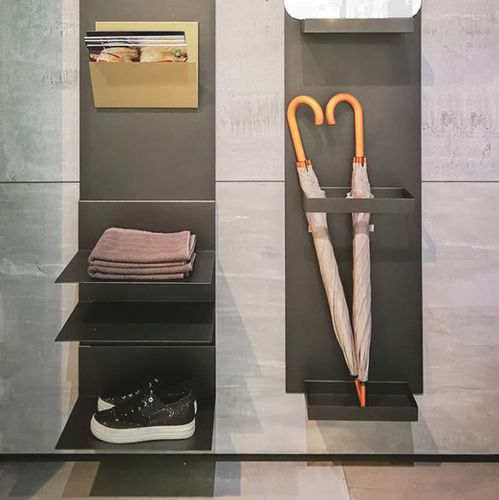 Wall-mounted shelf - XL • basic - 3S design - contemporary / sheet ...