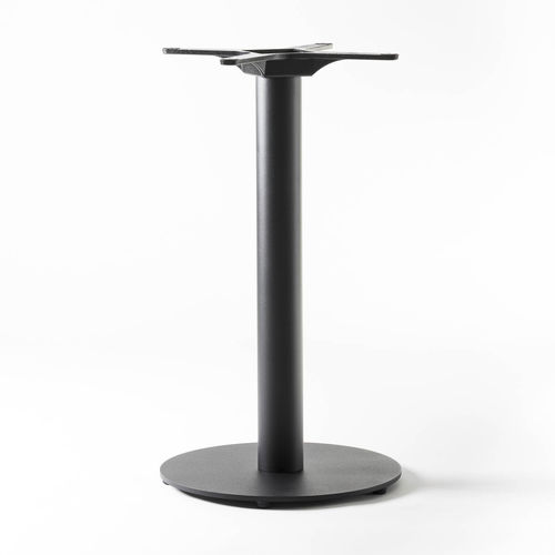 Steel table base - A 09 - Mebella Beata Kotowska - contemporary / for high bar tables / for ...