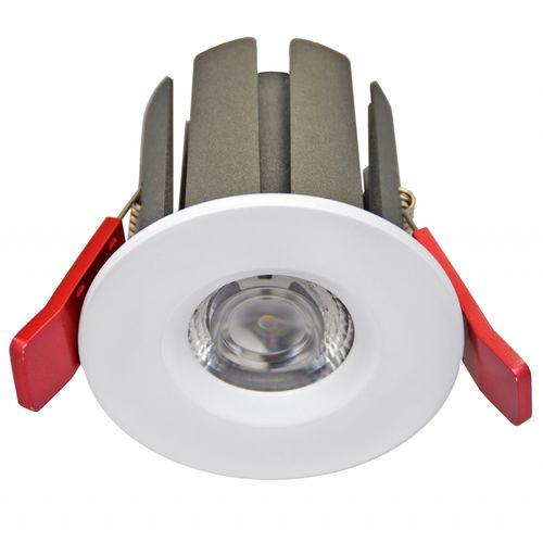 Recessed downlight - R2 FIRE RATED - RICOMAN - LED / round / IP65