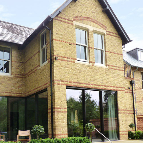 Facade brick - CAMBRIDGE BUFF - Imperial Handmade brick - solid / yellow / handmade