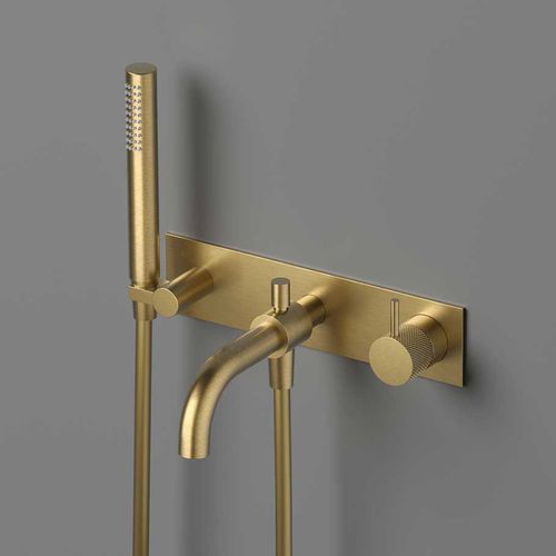 Bathtub mixer tap - CX127 - hotbath - wall-mounted / built-in / mechanical