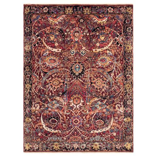 Traditional rug - PERSIAN VASE - Knots rugs - patterned / wool / silk