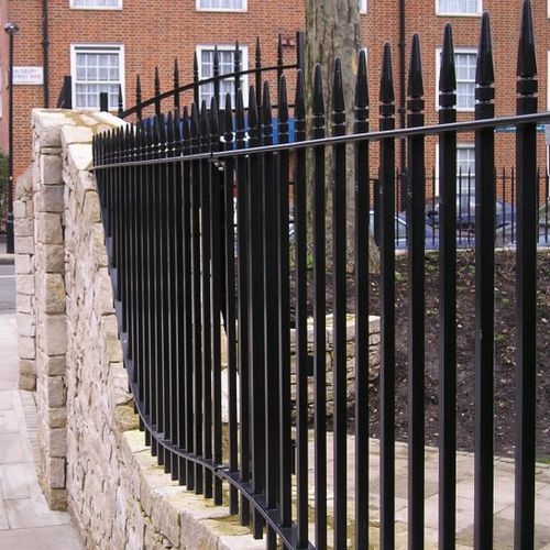 Bar fence - WESTMINSTER VERTICAL - ALPHA RAIL - garden / metal ...