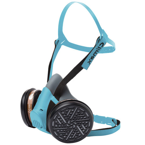 Half-mask with valve - 800 - Productos Climax - filter / bayonet connection