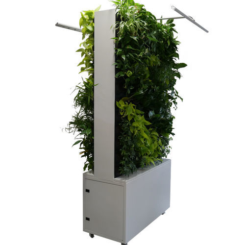 Mobile green wall - Urbanscape - with live plants / custom / natural