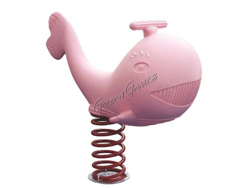 Polyethylene spring rocker - BALENA MAXI - GOLDEN GAMES SRL - animal ...