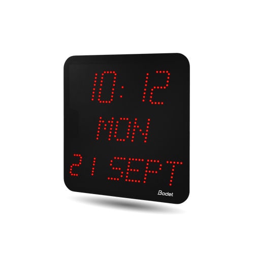 Contemporary clock - STYLE : 7 DATE - Bodet Time - wall-mounted ...