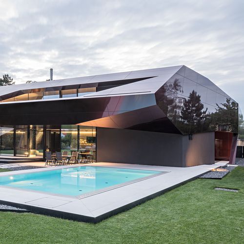 Facade cladding composite panel - PURPLE RAIN - ALUCOBOND - for roof ...